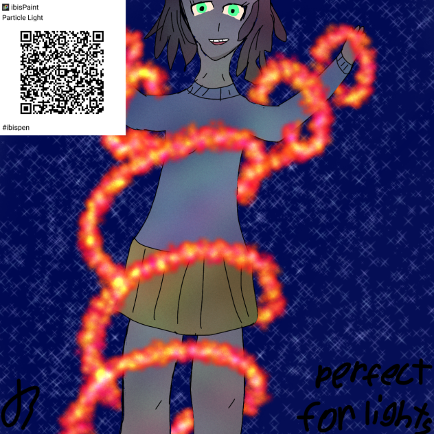 Particle Light - ibisPaint