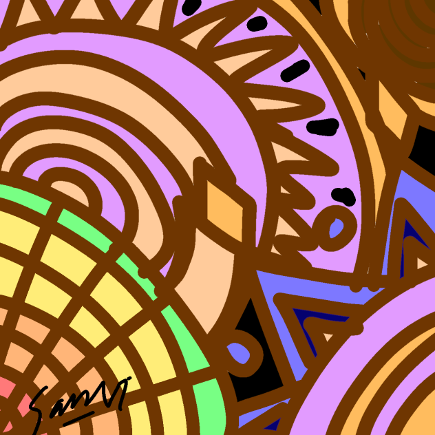 Pastel Mandalas - ibisPaint