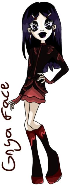 Gaya Face (Monster High×GhostFace) - ibisPaint