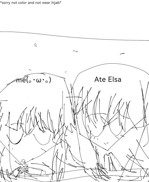 Me and Ate Elsa - ibisPaint