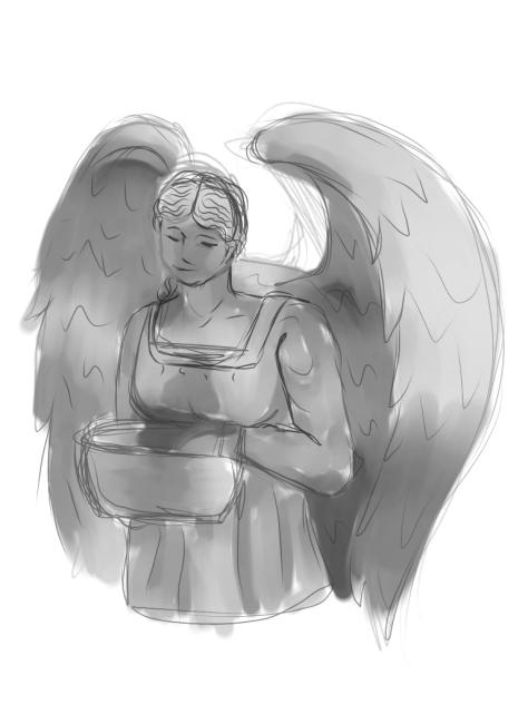 an angel - ibisPaint