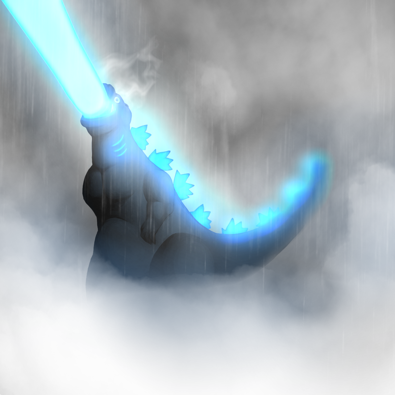 godzilla - ibisPaint