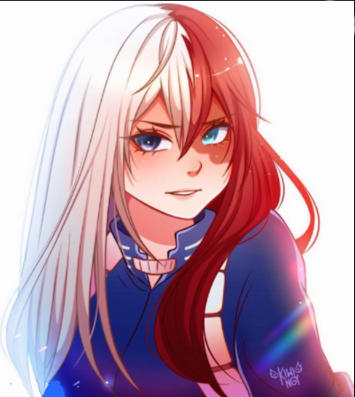 female shoto todoroki - ibisPaint