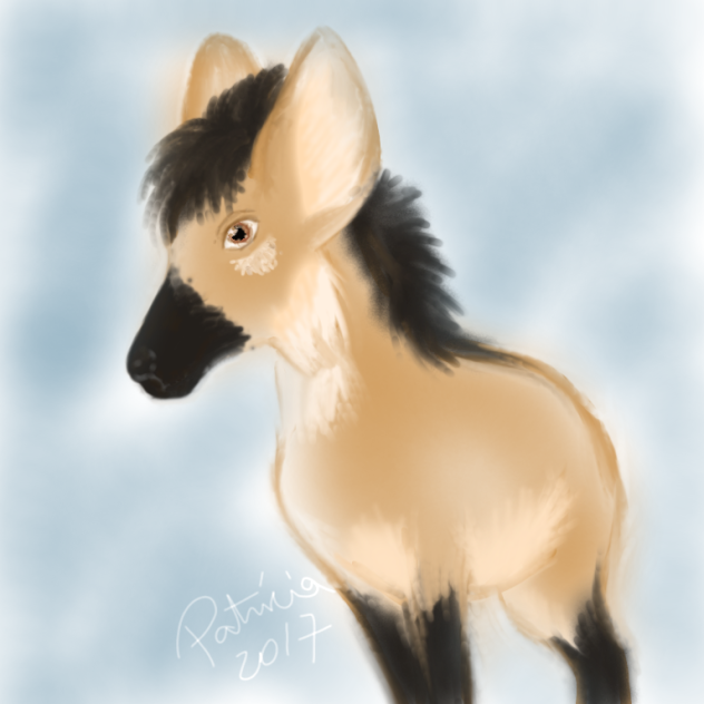 Maned Wolf - ibisPaint