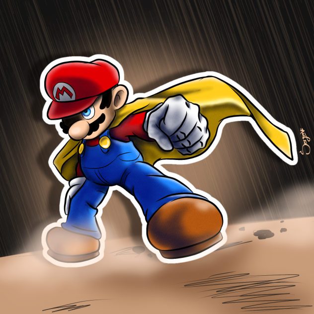 super mario - ibisPaint