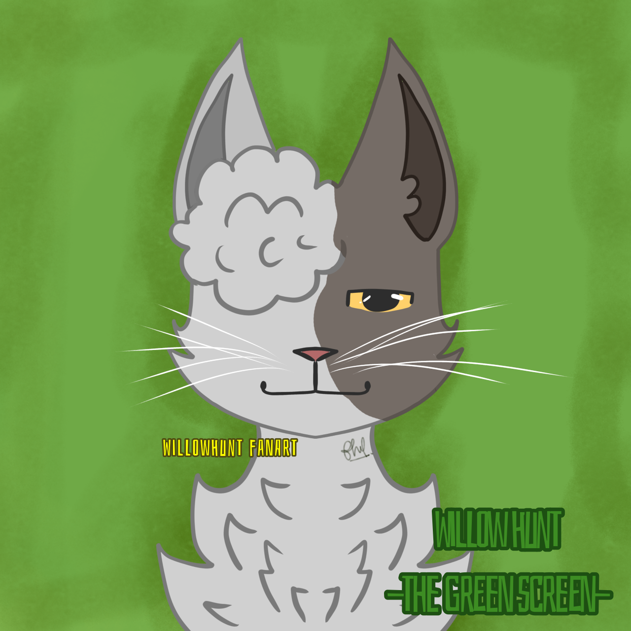 Willow Hunt -The Green Screen- - ibisPaint