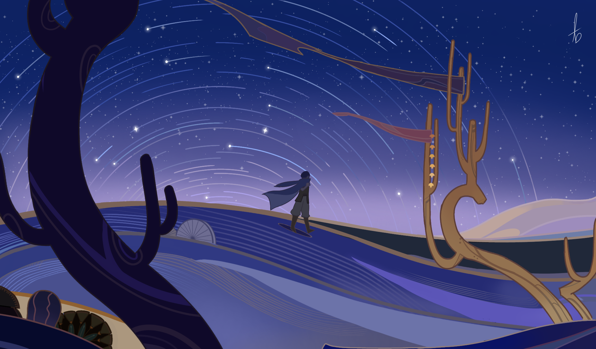 Starry Night - ibisPaint