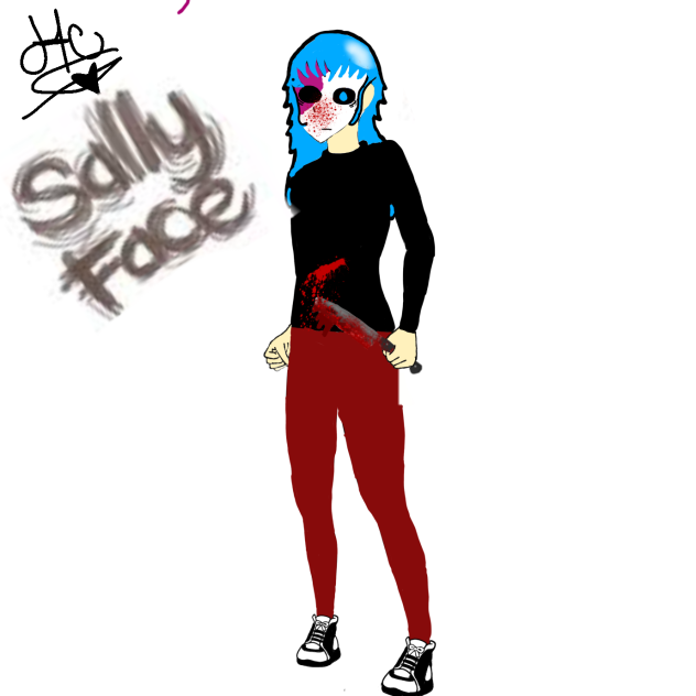 Sally face painting - ibisPaint