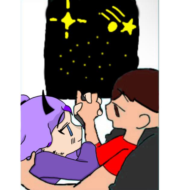 A star-y date~ - ibisPaint
