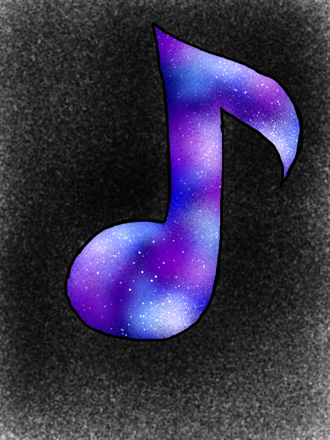galaxy music note - ibisPaint