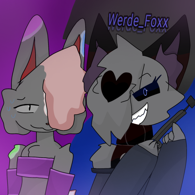 Werde_Foxx fanart (TW) gun - ibisPaint