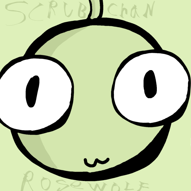 I made bijjuu mike fan art or scrub chan - ibisPaint