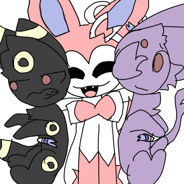 Umbreon sylveon espeon - ibisPaint