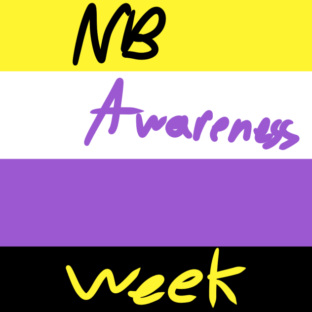 NB AWARENESS WEEK! 💛🤍💜🖤 - ibisPaint