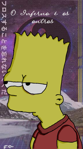 Wallpaper Bart (hell is the others, BR) - ibisPaint
