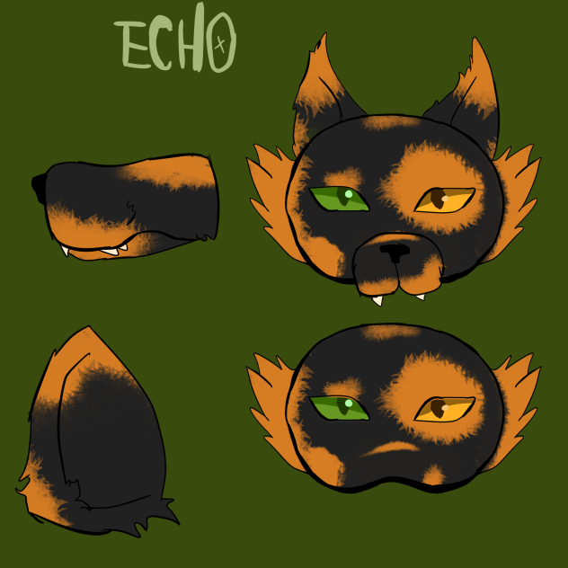 Echo's mask - ibisPaint