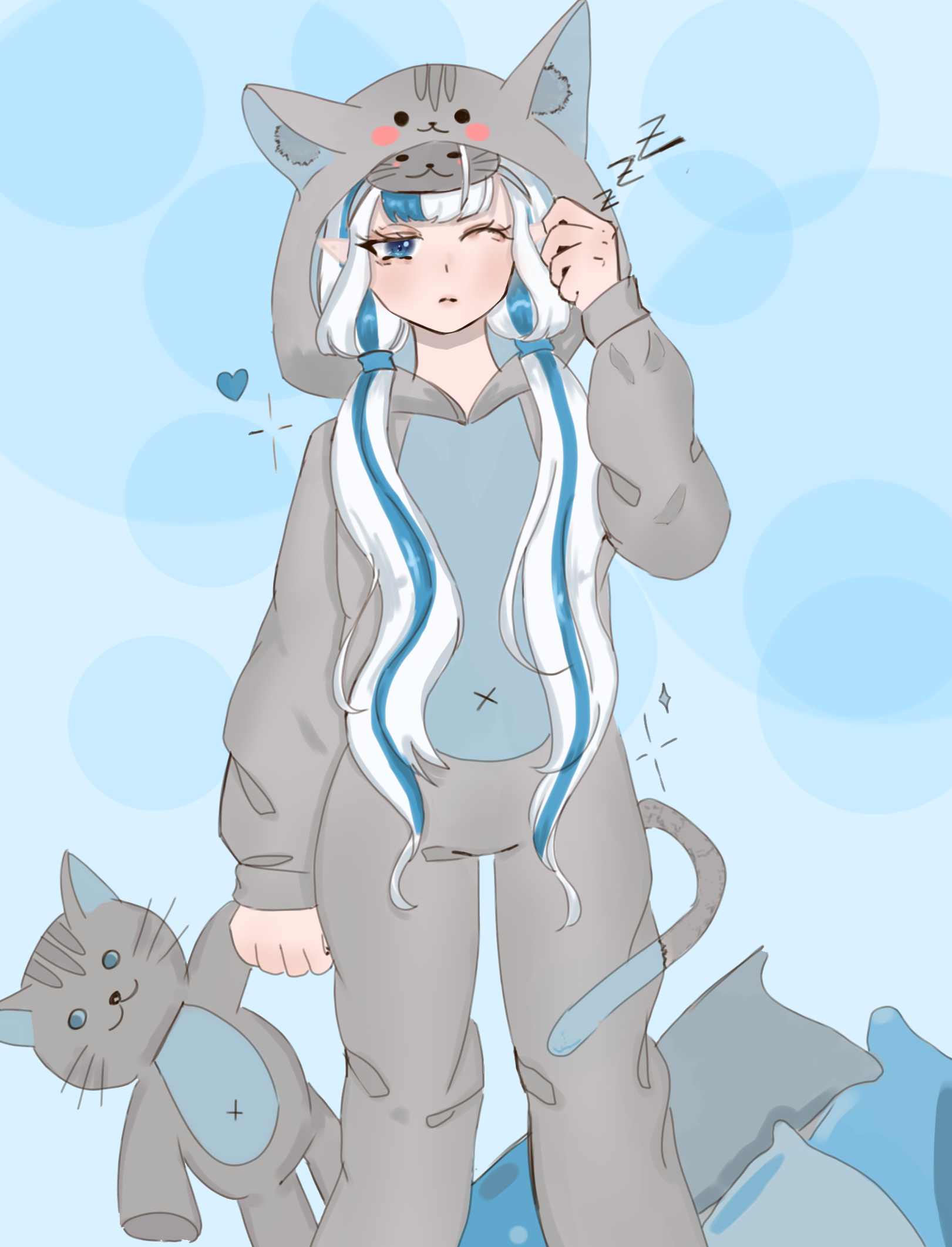 Rue in Onesie - ibisPaint