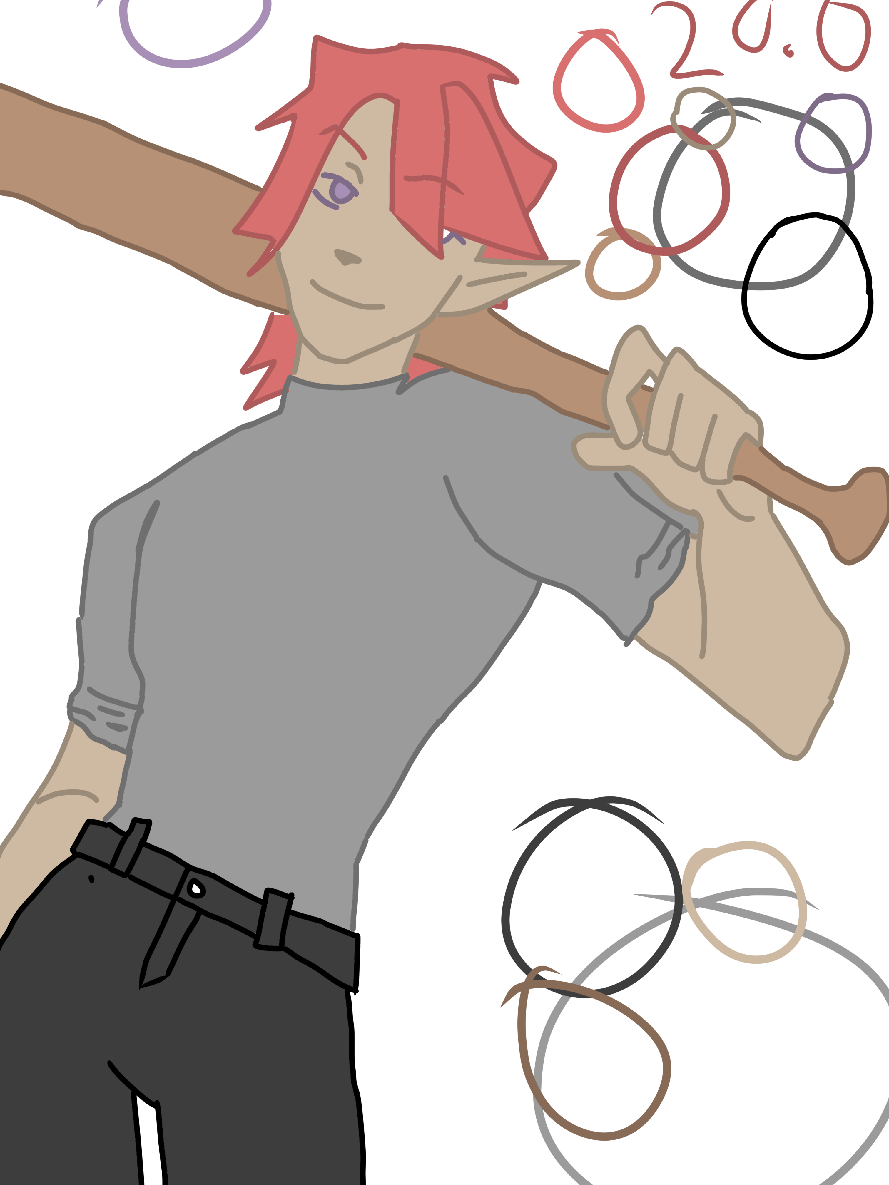 nathan cause he’s a little crazy 😋 - ibisPaint