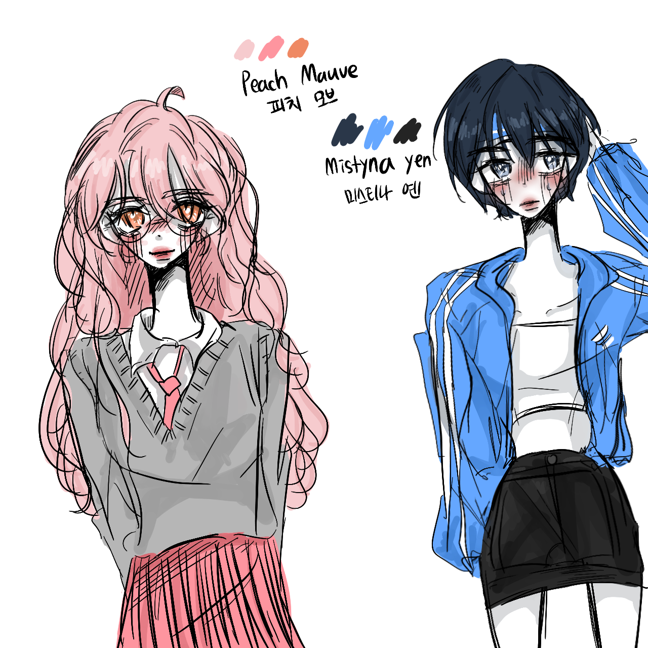 Peach&mistyna - ibisPaint