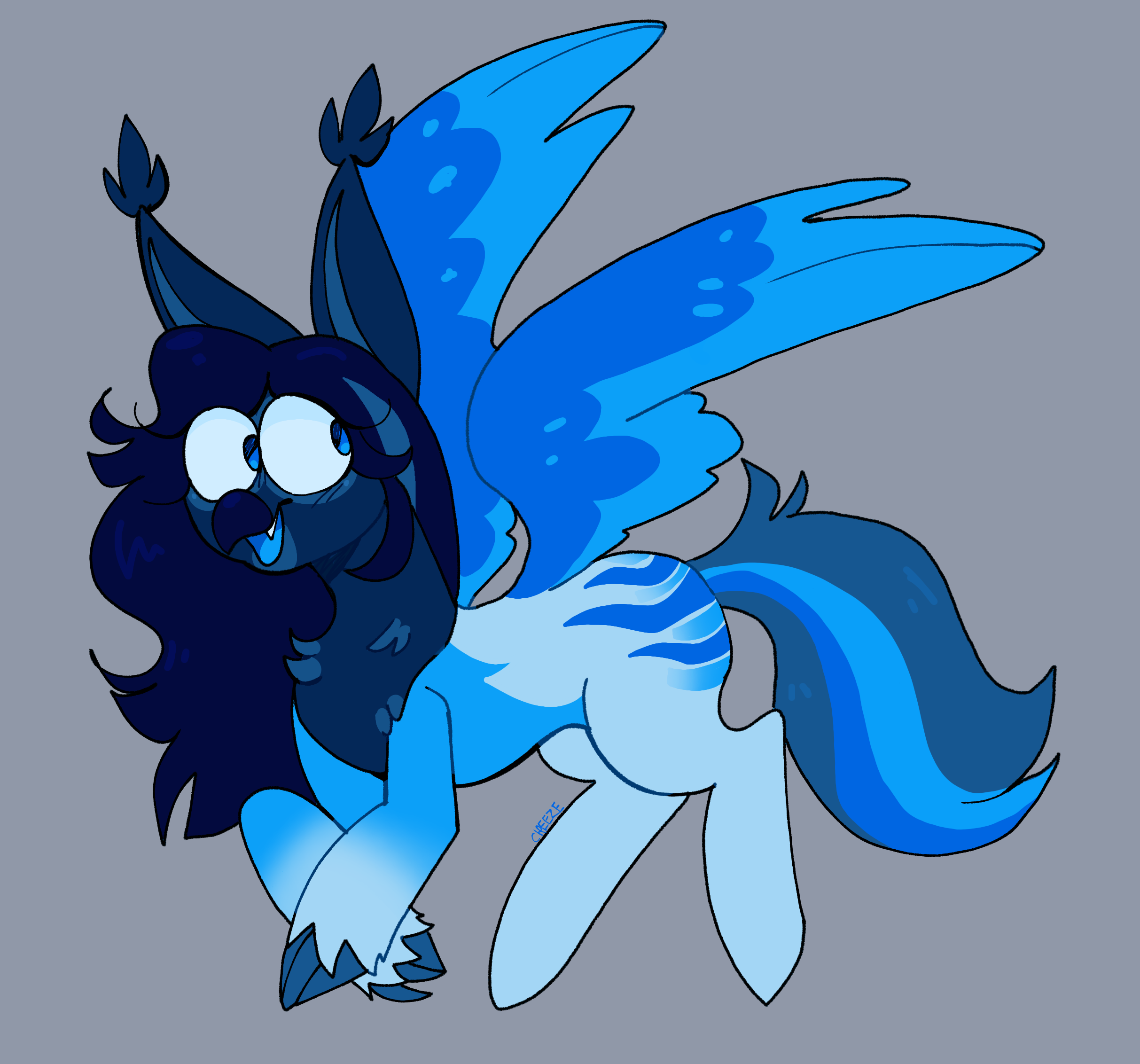 my gf's oc - ibisPaint