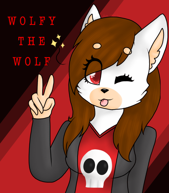 Fanart- Wolfy The Wolf - ibisPaint