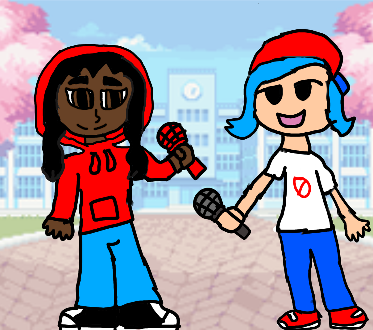 me my self in Friday night funkin fnf - ibisPaint