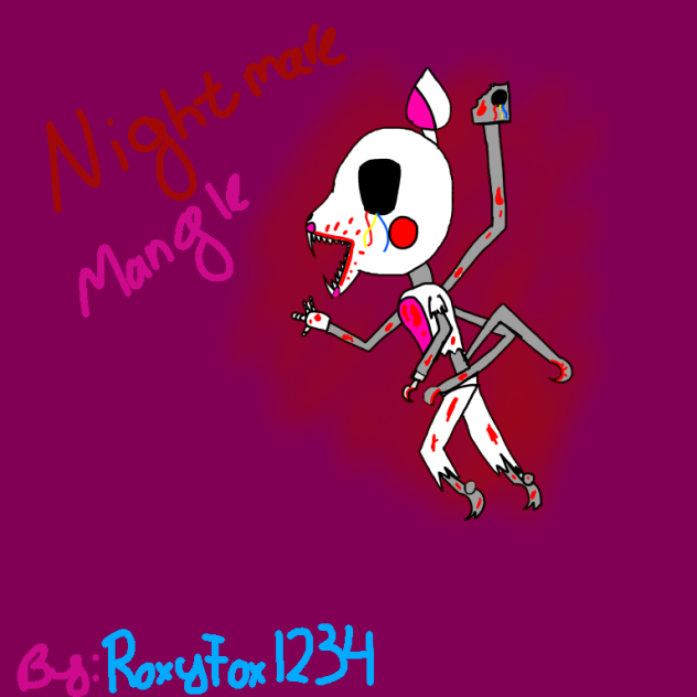 Speedpaint-Nightmare Mangle - ibisPaint