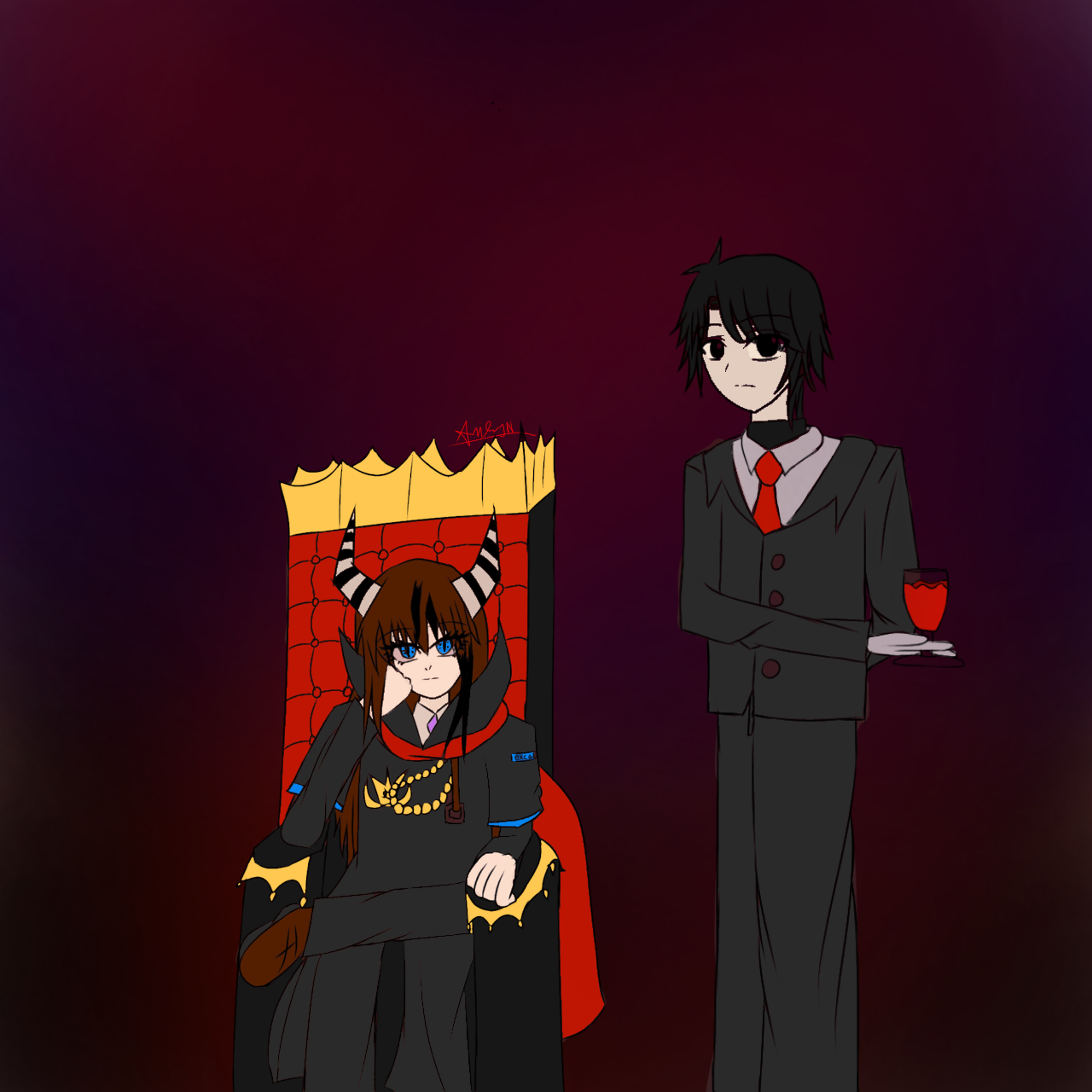 cosplay iblis. - ibisPaint
