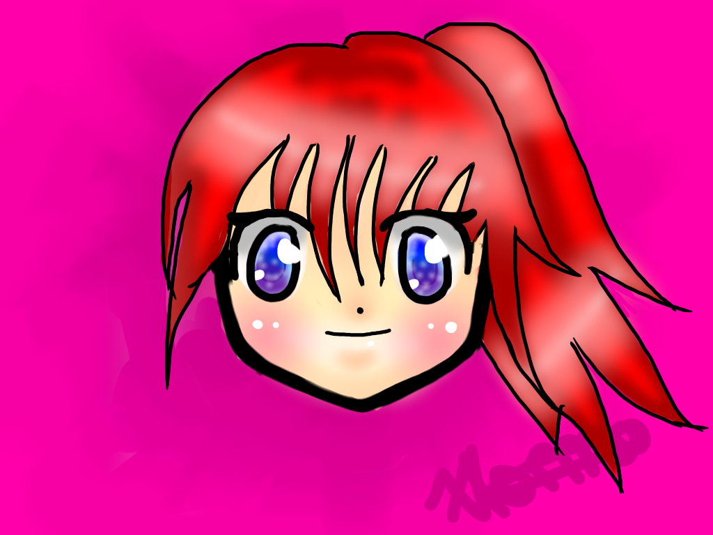random girl xD - ibisPaint