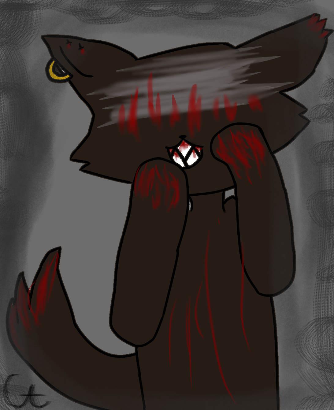 EdGy Wolf OC - ibisPaint