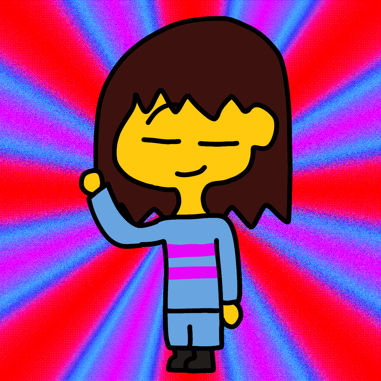 Frisk Undertale - ibisPaint