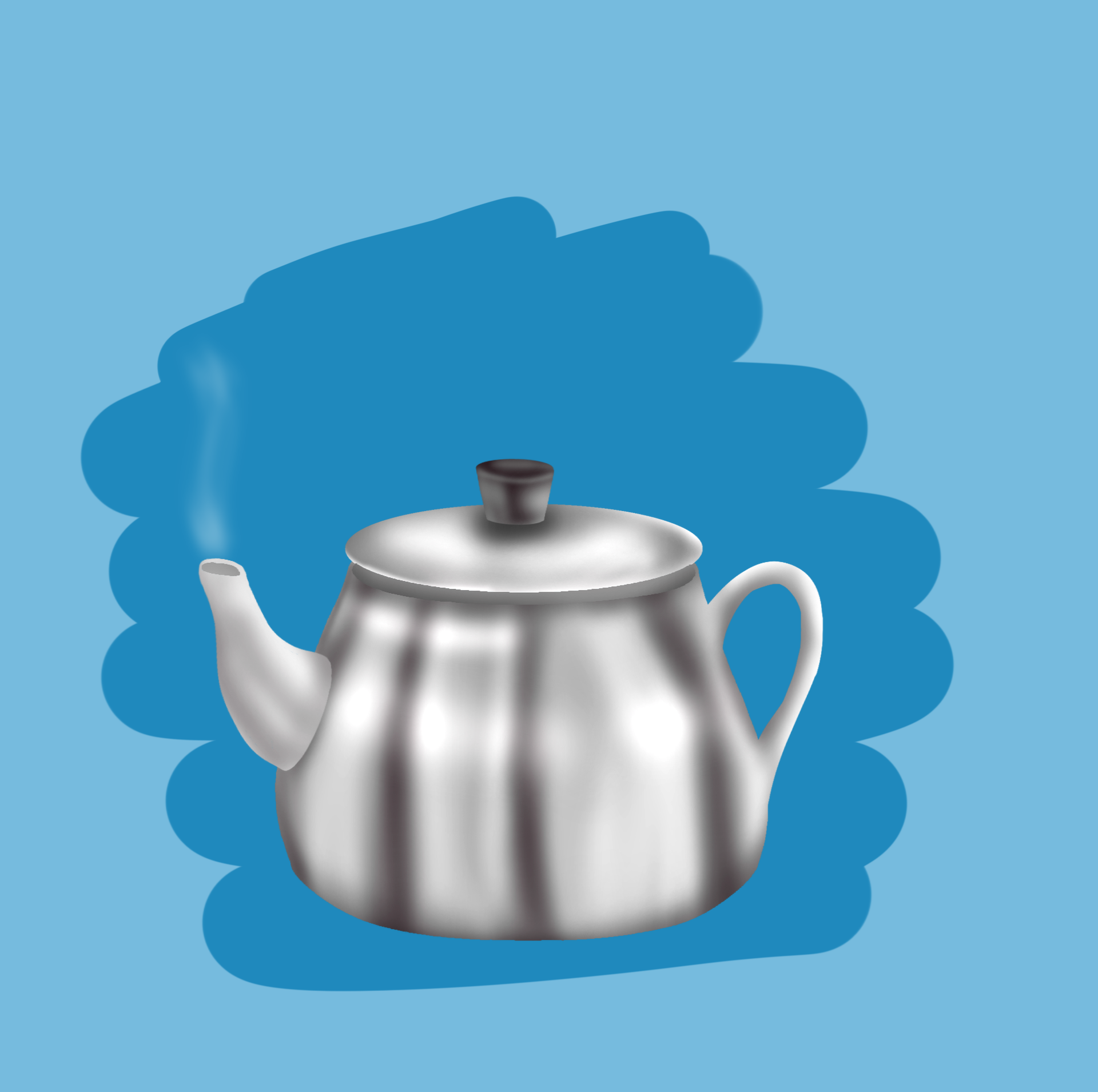 teapot practice - ibisPaint