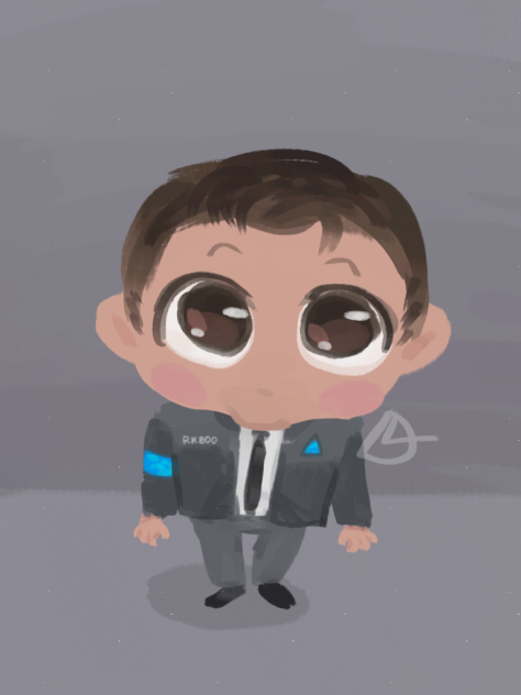 Connor from Cyberlife - ibisPaint