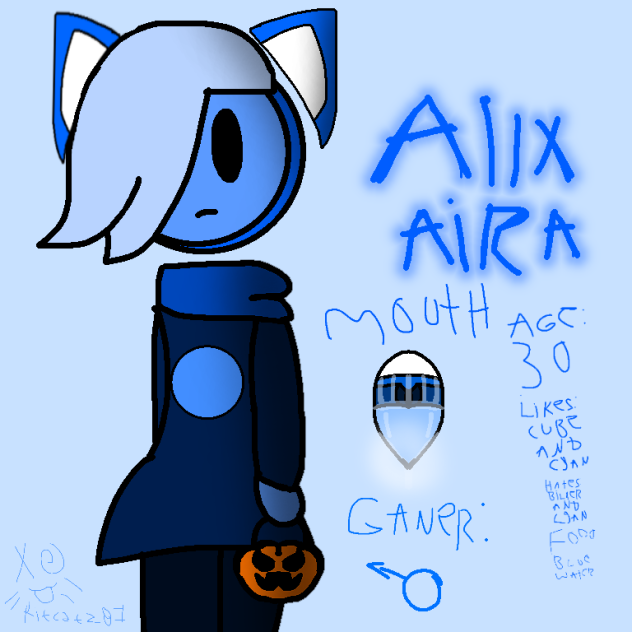 Alix Aira (new oc Jsab) (speedpaint) - ibisPaint