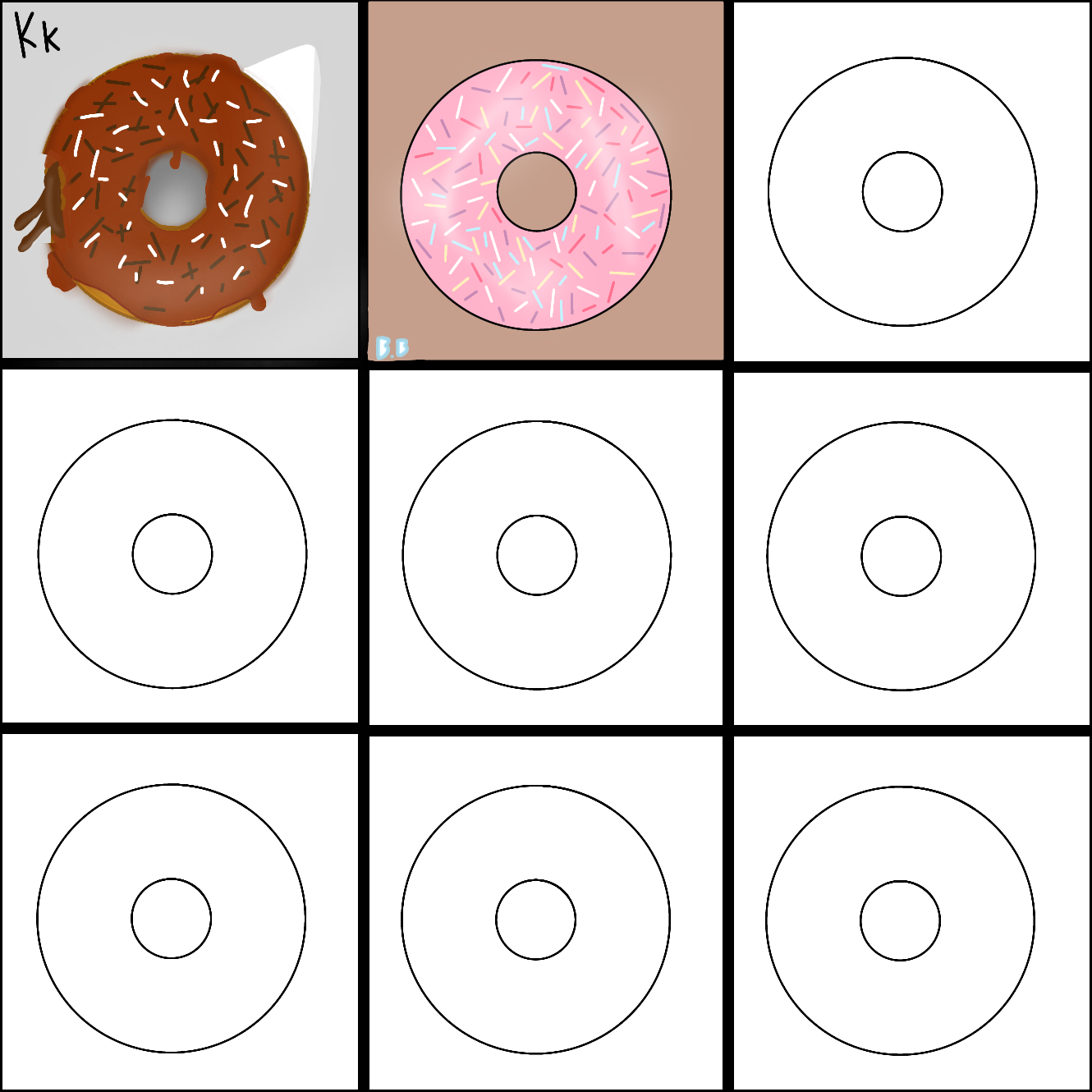 Donut Collab! - ibisPaint