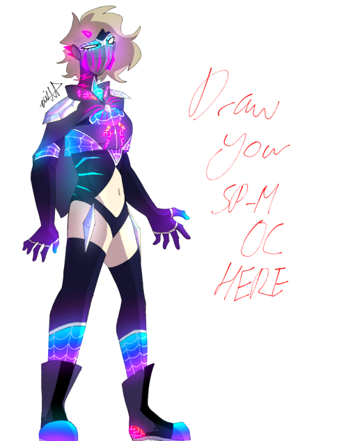 DiaStar-Spider + ur SPDM OC collab - ibisPaint