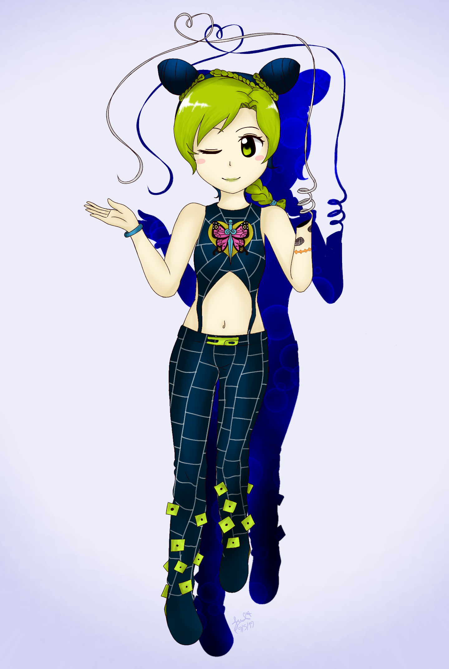 Jolyne Kujo ZUN style - ibisPaint