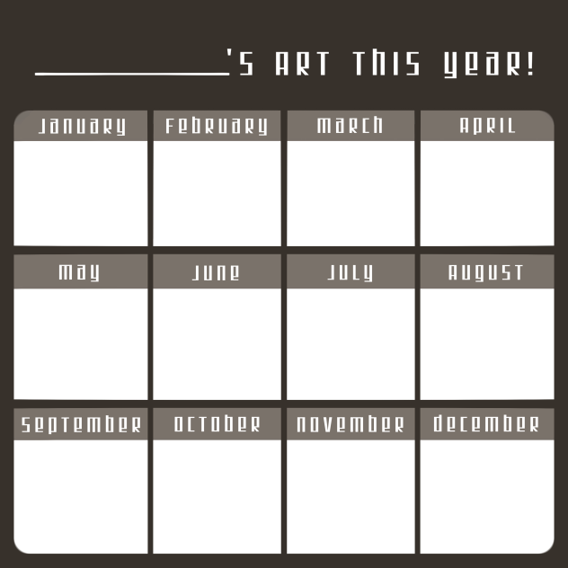 art this year template - ibisPaint