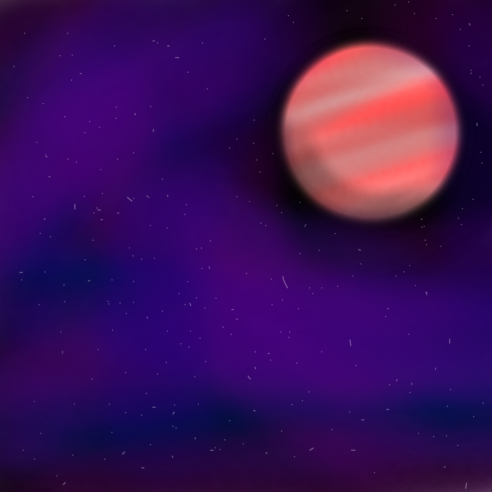 a cool red planet - ibisPaint