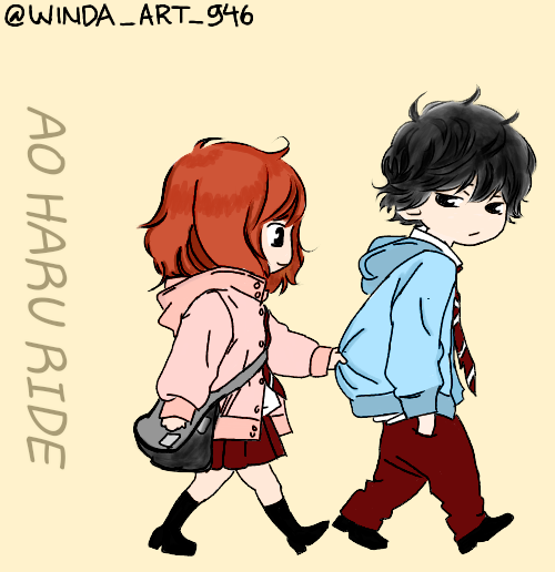 fanart ao haru ride - ibisPaint
