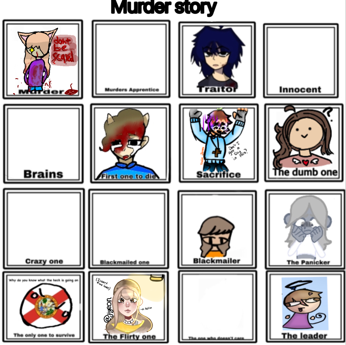 MURDER STORY COLLAB! - ibisPaint