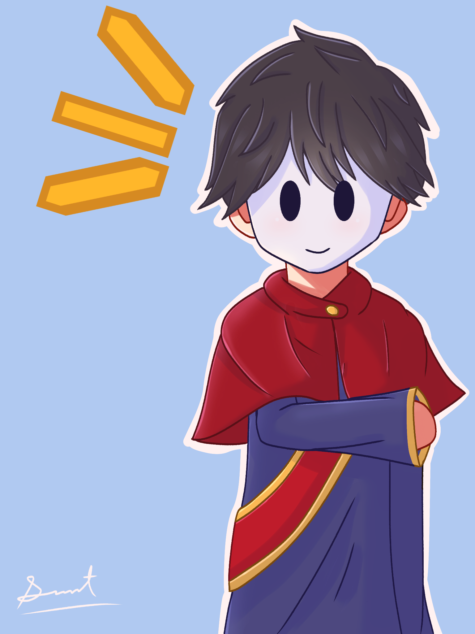 Cute Masked Guy - ibisPaint