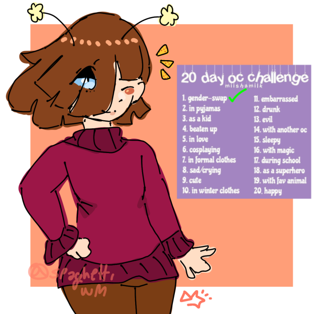 oc challenge day 1!! - ibisPaint