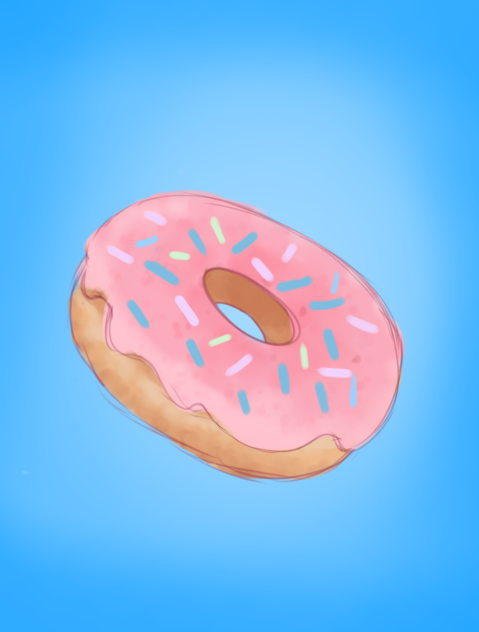 Doughnut 🍩 - ibisPaint