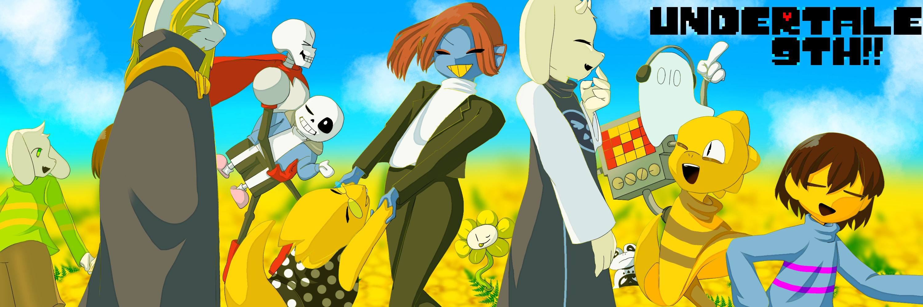 HAPPY9thANNIVERSARY！UNDERTALE！ - ibisPaint