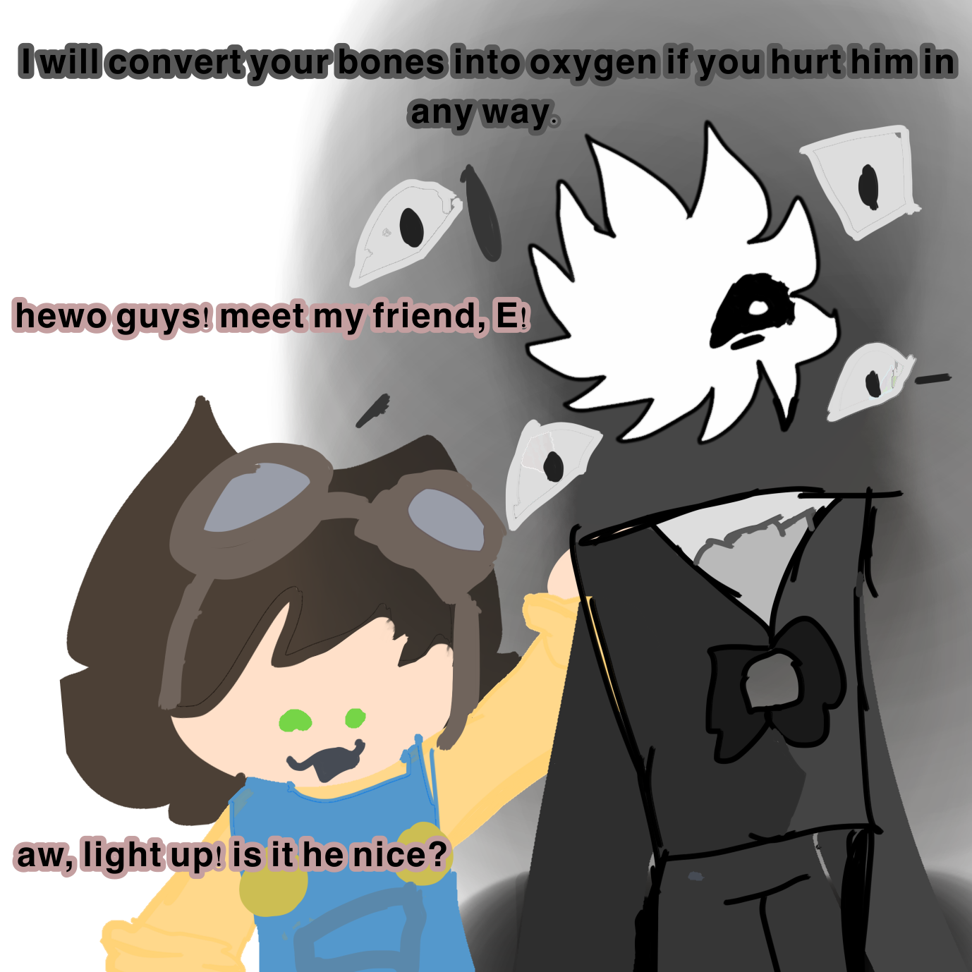 two different art styles. - ibisPaint