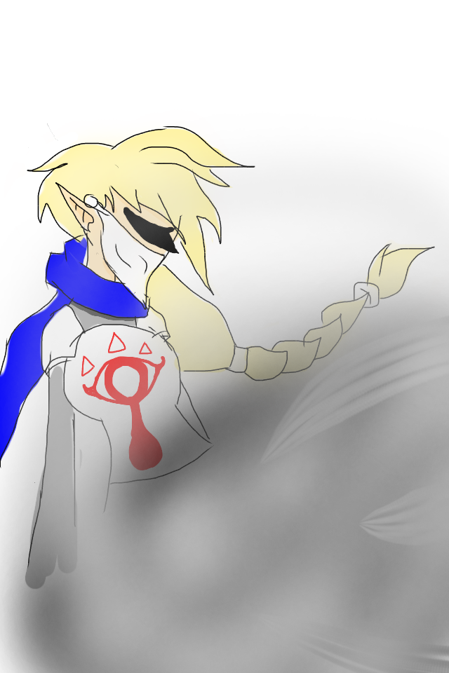 Legends of Zelda sheikah character - ibisPaint