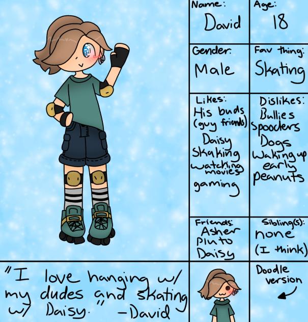 Daisy's guy friend!!! (David) - ibisPaint