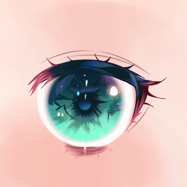 Emerald eye 💕 - ibisPaint