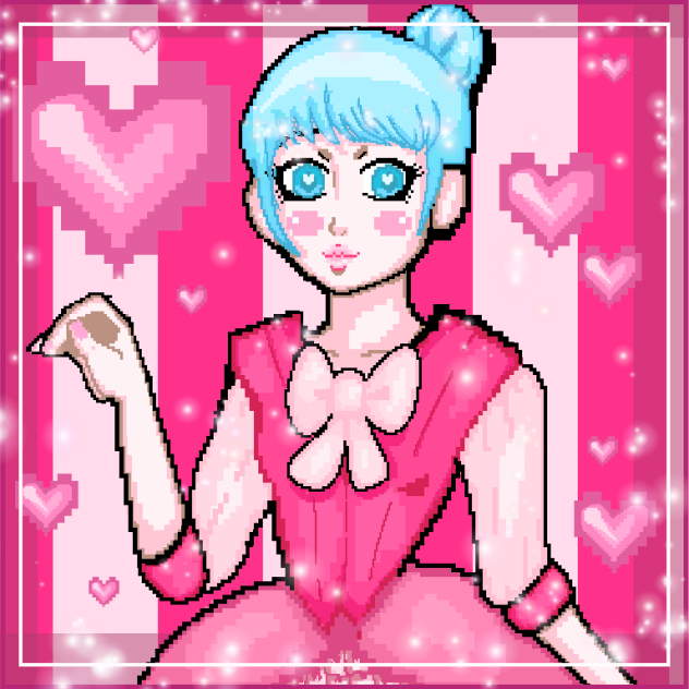 Princess pixel Lulu - ibisPaint